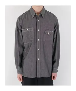 Nanamica Long-sleeved Denim Shirt