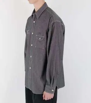 Nanamica Long-sleeved Denim Shirt