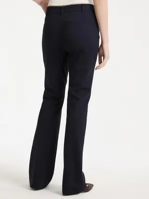 Marella Tailored Flare Trousers With Belt Loops