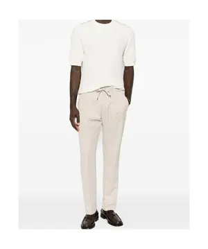 Herno Drawstring Ruched Casual Pants
