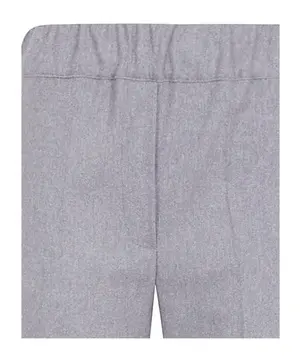 D.exterior Flannel Wide-leg Casual Trousers