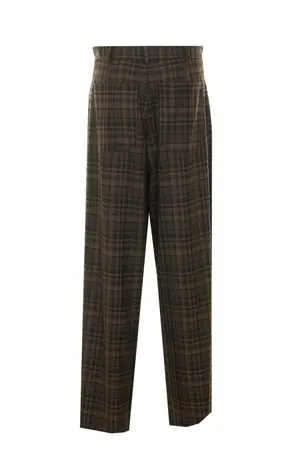 ANIYE BY Checked Drawstring Waist Pants