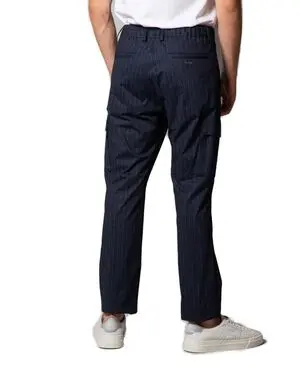Herno Pinstriped Cargo Trousers