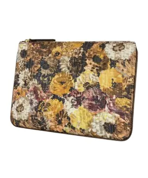 Valentino Garavani Zipper Clutch With Pattern Design - No
