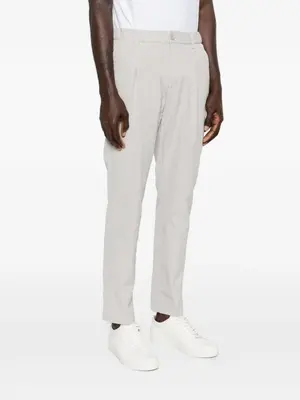 Herno Pleated Casual Trousers - Grey