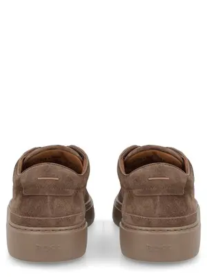 BOSS Garytenn" Suede Lace-up Sneakers