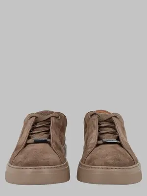 BOSS Garytenn" Suede Lace-up Sneakers