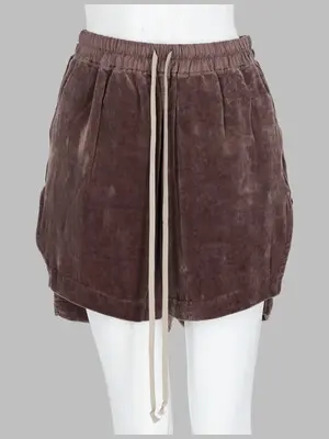 Rick Owens Shorts In Viscosa