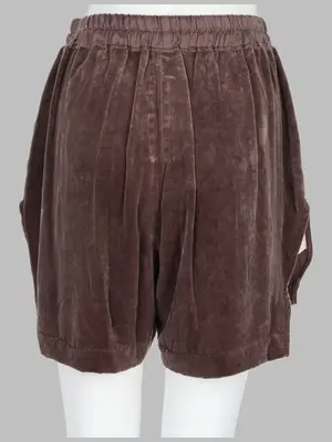 Rick Owens Shorts In Viscosa