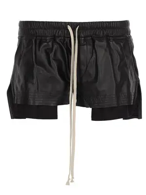 Rick Owens Shorts "fog Boxer - Black
