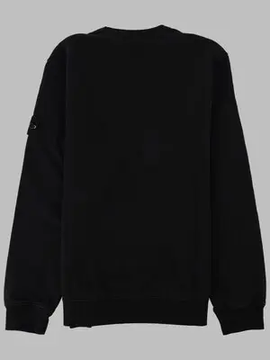 Stone Island Felpa Con Patch Logo
