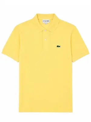 Lacoste Polo Con Logo - Yellow