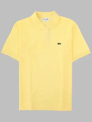 Lacoste Polo Con Logo - Yellow