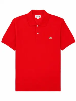 Lacoste Polo Con Logo - Red