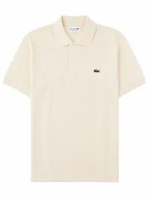 Lacoste Polo Con Logo - Ivory