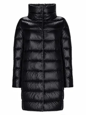 Herno Piumino Lungo Trapuntato - Black