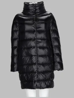Herno Piumino Lungo Trapuntato - Black
