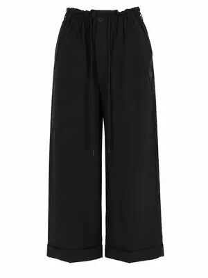 Y3 Technical Fabric Pants With Drawstring
