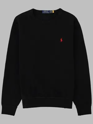 Polo Ralph Lauren Felpa Con Logo - Black