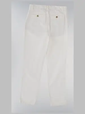 Brunello Cucinelli Cotton Trousers Made In Italy