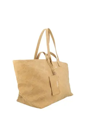 A.p.c. Borsa "le Drummer Toile - Multicolour