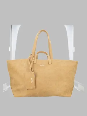 A.p.c. Borsa "le Drummer Toile - Multicolour