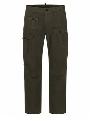 Dsquared2 Sexy Cargo Trousers - Military Green