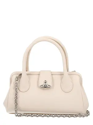 VIVIENNE WESTWOOD Borsa "pamela" Small - White