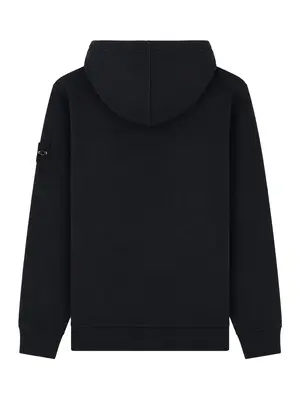 Stone Island Felpa Con Patch Logo