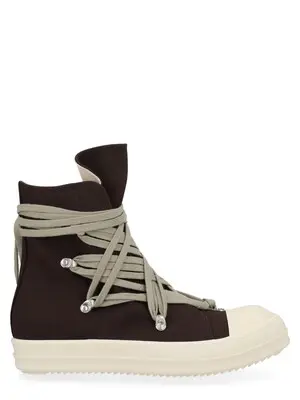 Rick Owens Sneaker In Denim "megalace