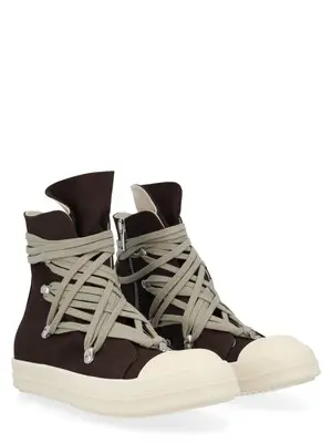 Rick Owens Sneaker In Denim "megalace