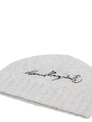 MAISON MARGIELA Logo Beanie