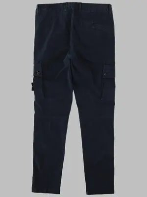 Stone Island Cargo Jeans With Logo Patch