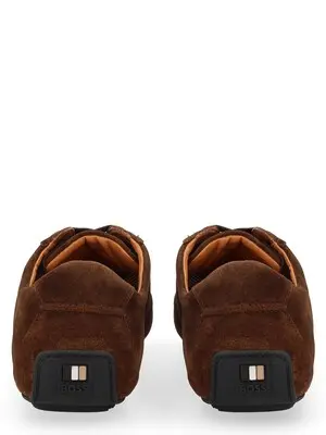 BOSS Noel Suede Lace-up Sneakers