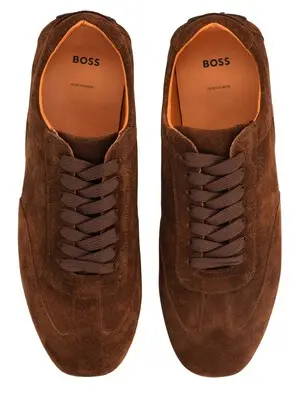 BOSS Noel Suede Lace-up Sneakers