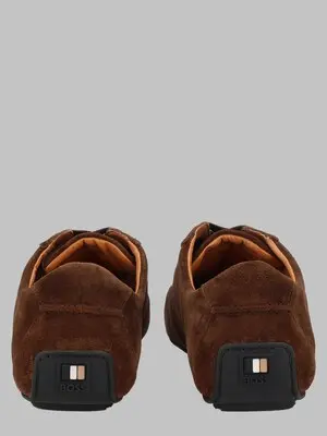 BOSS Noel Suede Lace-up Sneakers