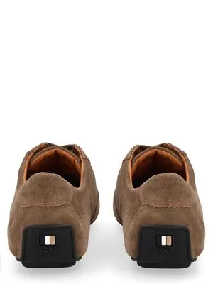 BOSS Noel Suede Lace-up Sneakers
