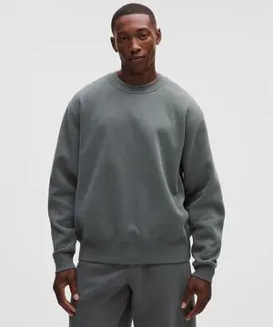 Lululemon Steady State Superloft Crew - Onyx Grey