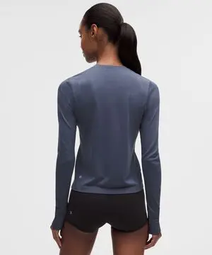 Lululemon Super Swiftly Long Sleeve Shirt - Dusty Diamond