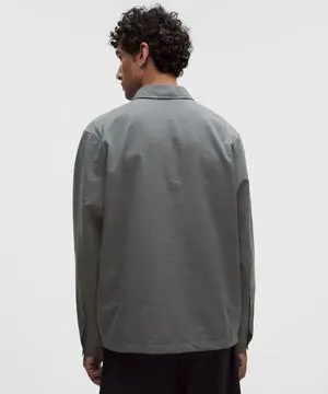 Lululemon Ultralight Wovenair Long-sleeve Shirt - Onyx Grey