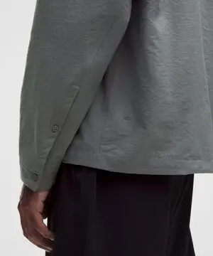 Lululemon Ultralight Wovenair Long-sleeve Shirt - Onyx Grey