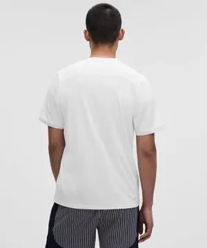 Lululemon Uv-protective Textured Mesh Tennis Shirt - White/white/white