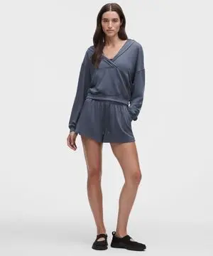 Lululemon Becalm Oversized Hoodie - Dusty Diamond