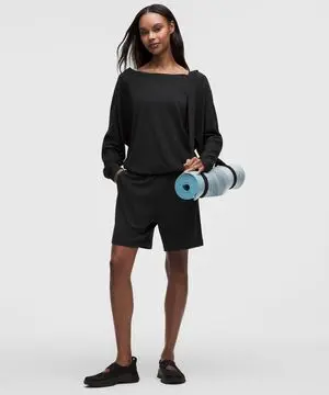 Lululemon Becalm Oversized Sweatshirt - Black