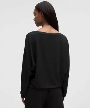Lululemon Becalm Oversized Sweatshirt - Black