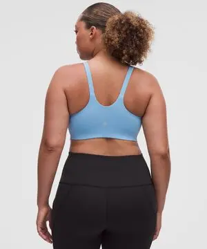 Lululemon Wunder Train Strappy Racer Bra - Dreamy Blue
