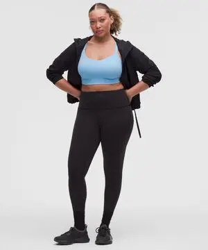 Lululemon Wunder Train Strappy Racer Bra - Dreamy Blue