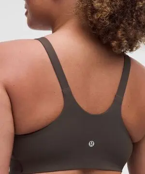 Lululemon Wunder Train Strappy Racer Bra - Mahogany Muse