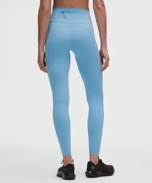 Lululemon Fast And Free 6-pocket High-rise Tight 28" Running Essentials - Dreamy Blue