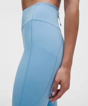 Lululemon Fast And Free 6-pocket High-rise Tight 28" Running Essentials - Dreamy Blue